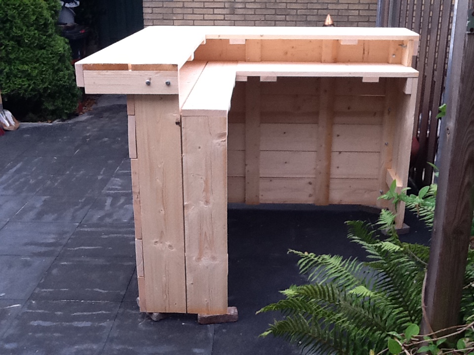 bar van steigerhout | Woodworking.nl