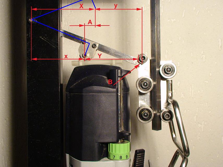 Plunge bar voor Festool Freesmachine OF 1400 EBQ | Woodworking.nl